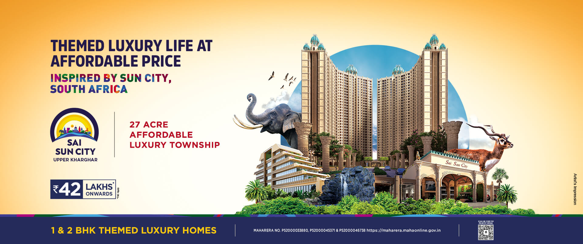 Sai Sun City by Paradise Group - South African wonder in Upper Kharghar